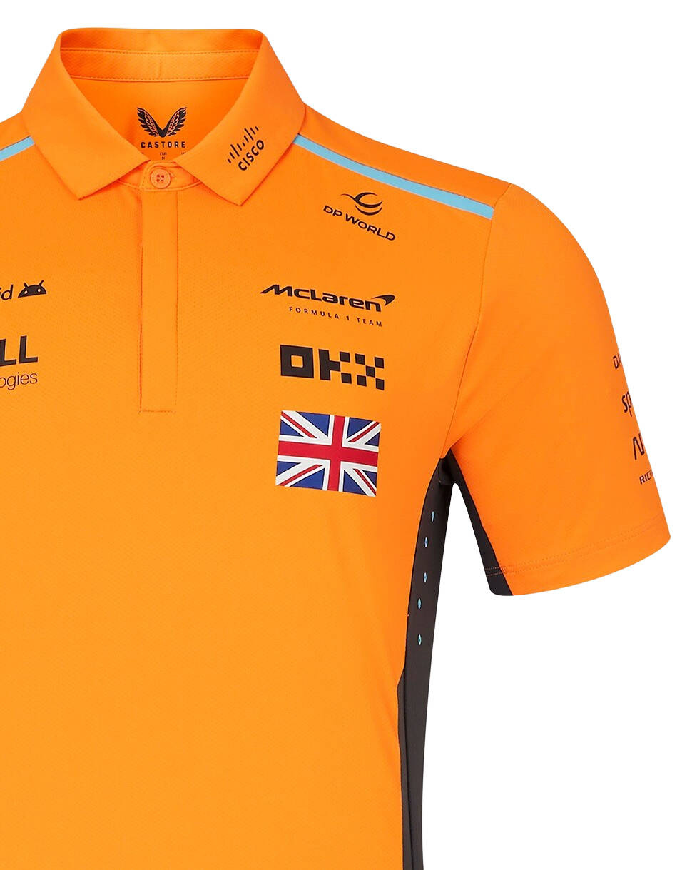 McLaren F1 Team Men's 2024 Lando Norris Driver Polo Shirt | CATEGORIES ...