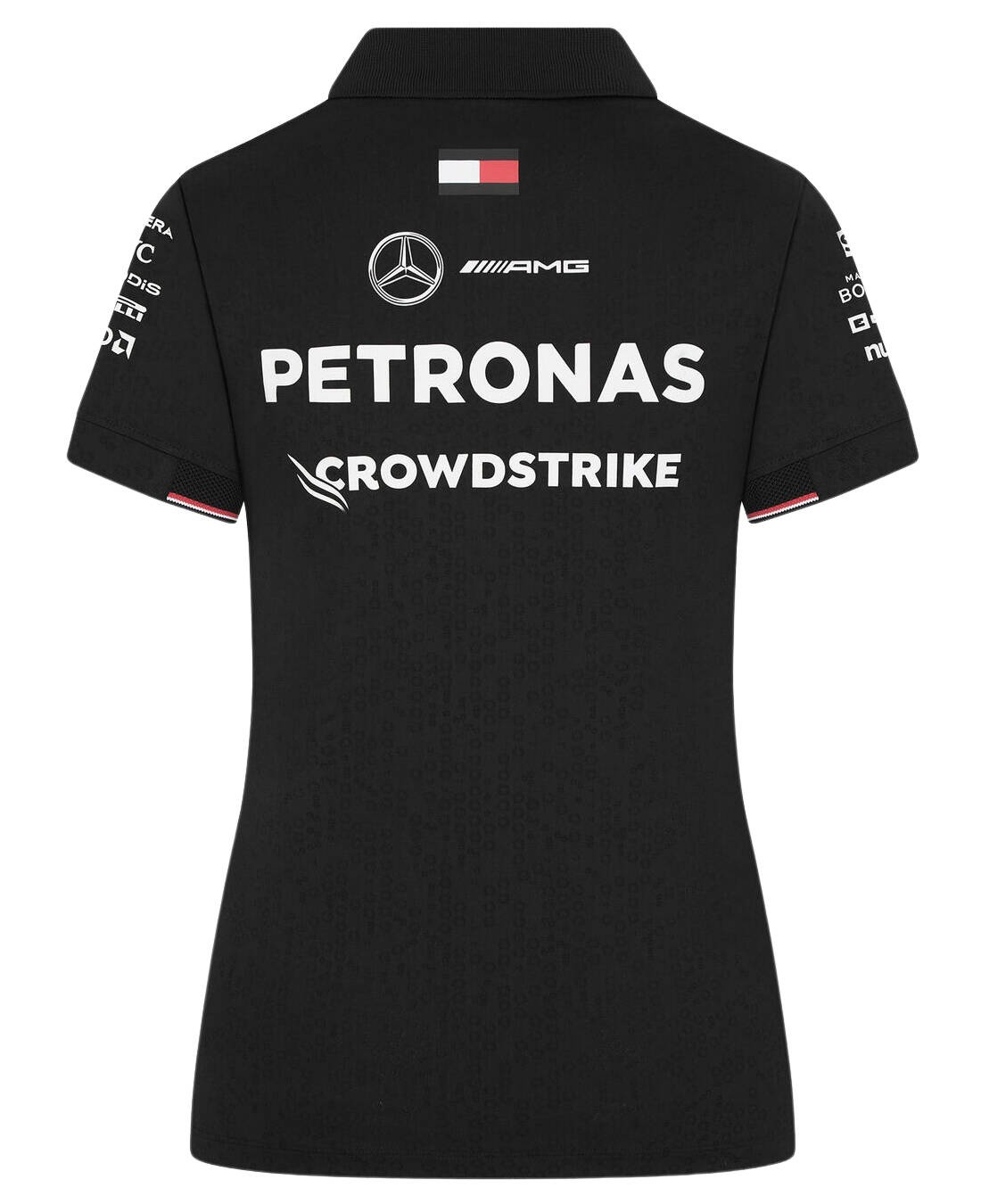 Mercedes AMG Petronas F1 Women's 2024 Team Polo Shirt - Black ...