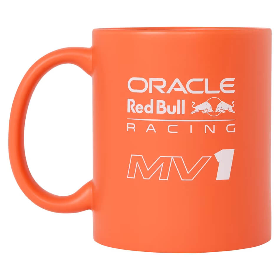 Red Bull Racing F1 Max Verstappen Mug Orange | CATEGORIES \ ACCESSORIES ...