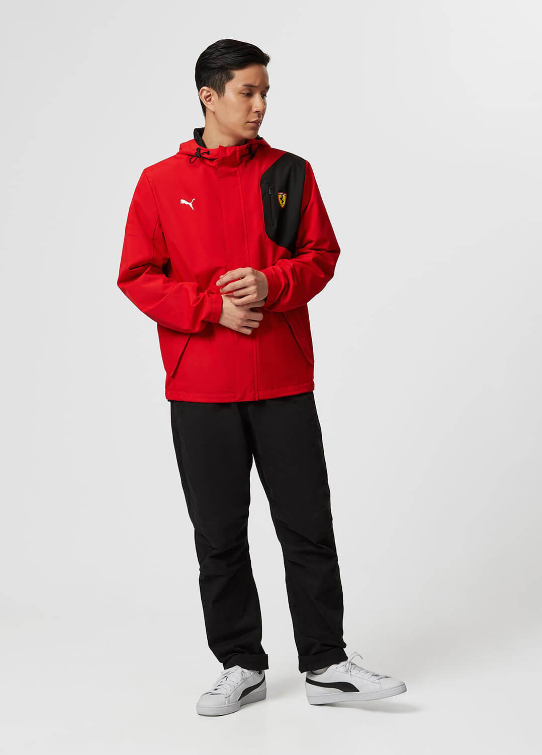 Scuderia Ferrari F1 Men's Rain Jacket - Red Red | CATEGORIES \ CLOTHING ...