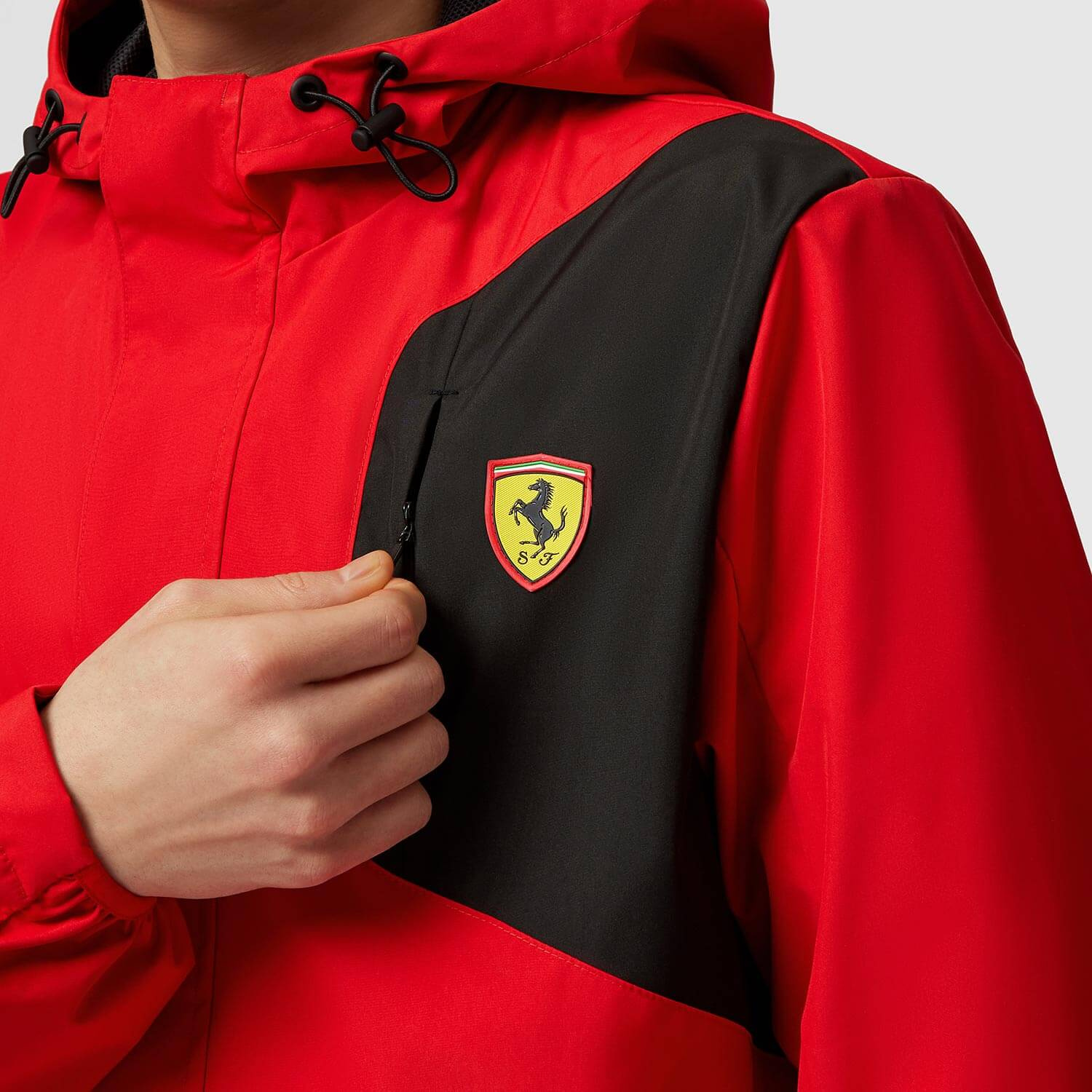 Scuderia Ferrari F1 Men's Rain Jacket - Red Red | CATEGORIES \ CLOTHING ...