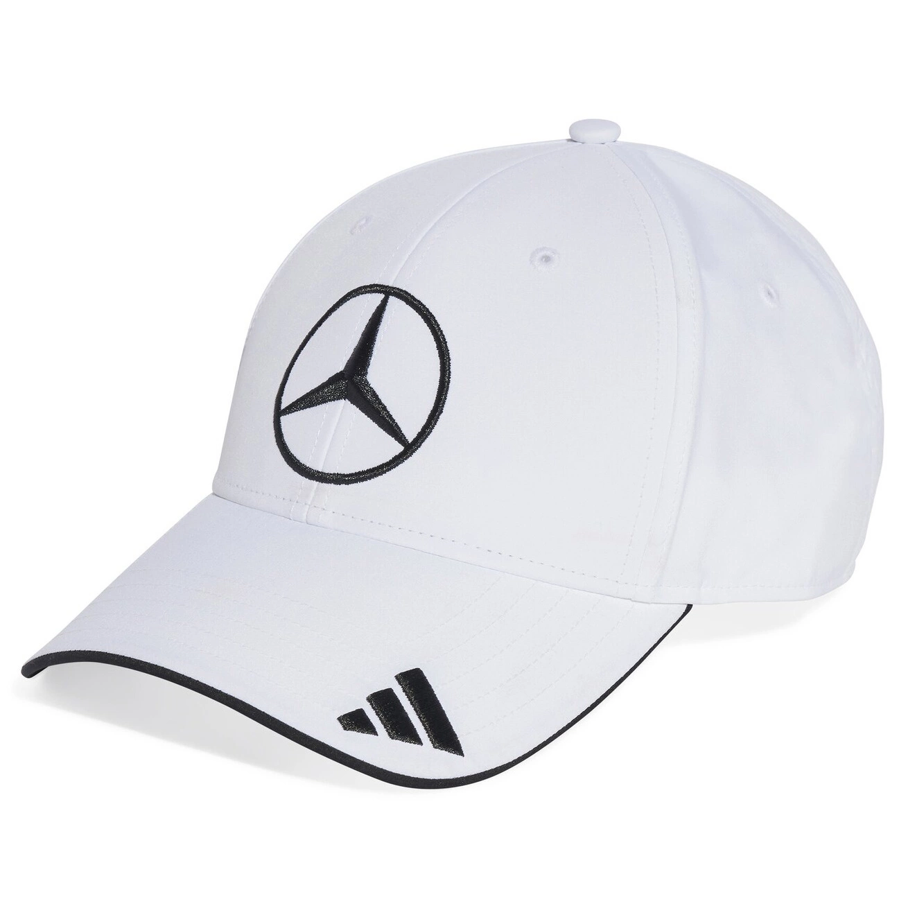 Mercedes AMG F1 Kids adidas 2025 Team Driver Hat - White White ...