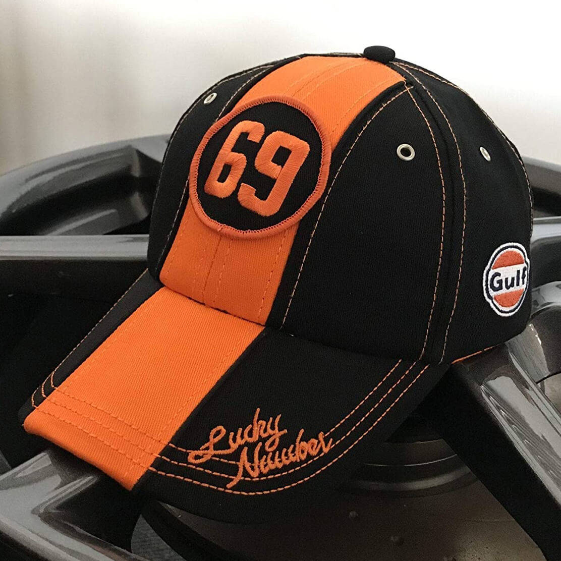 Czapka Gulf Lucky Number 69 Czarny | KATEGORIE \ ODZIEŻ \ CZAPKI Z ...